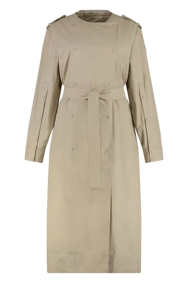Moncler Mini Trench Jacket For - Beige