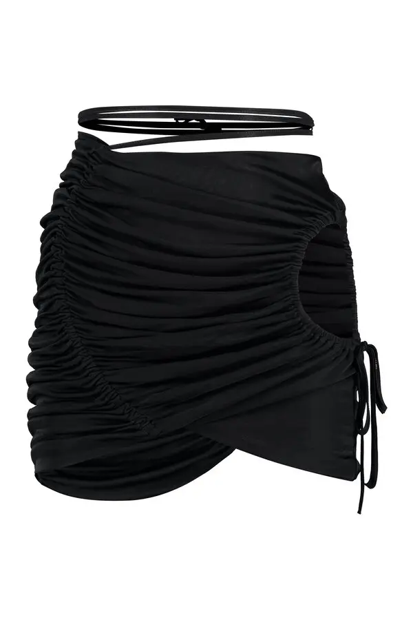 ANDREĀDAMO Draped Skirt