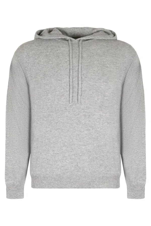 Le Kasha Agra Cashmere Hoodie - Grey