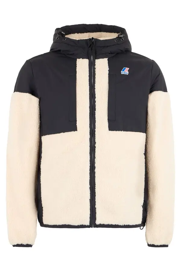 K-WAY Hoodie Jacket Mini Teddy