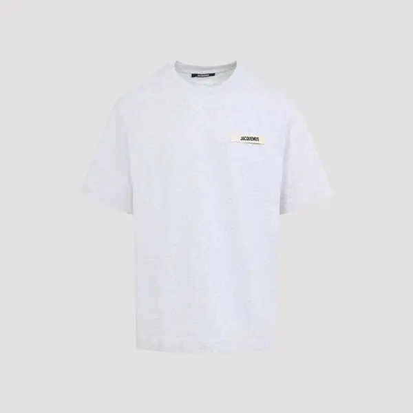 Jacquemus Grosgrain T-shirt For - Grey