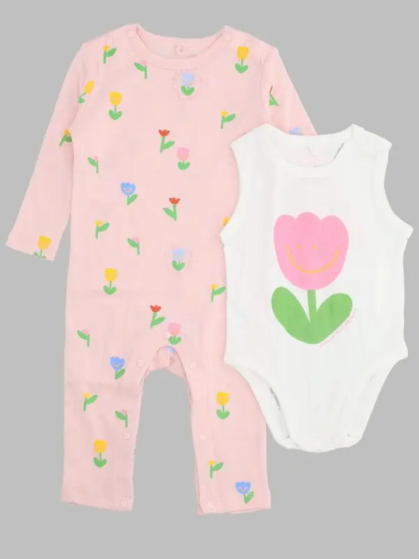 Stella McCartney Mini Bodysuit And Romper Set - Multicolour