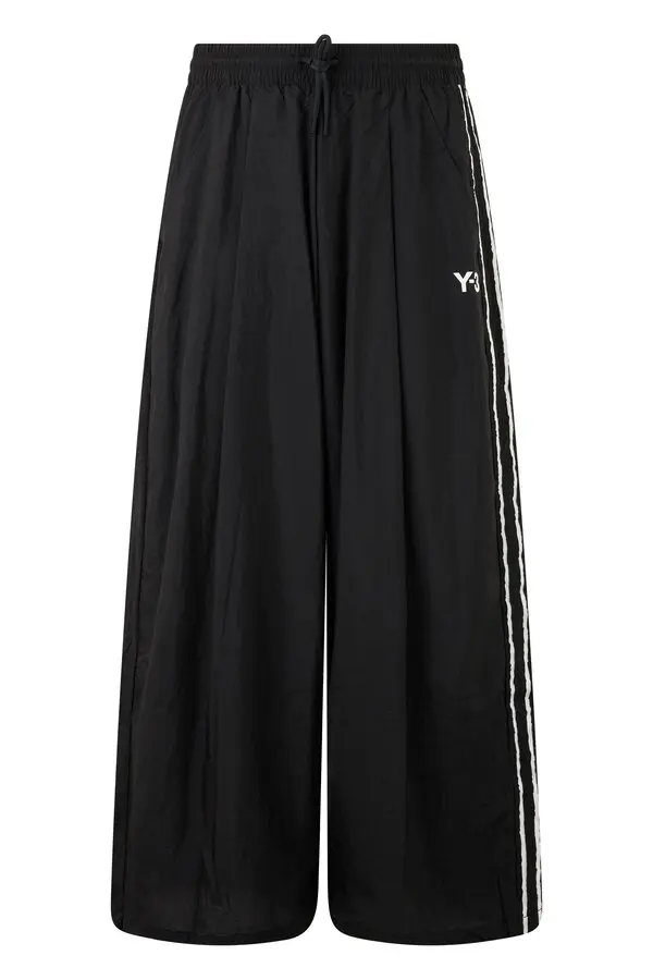 ADIDAS Y-3 Flowy Technical Fabric Trousers - Black