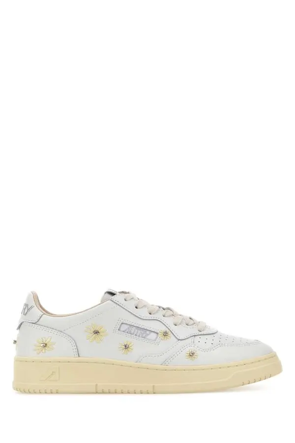 AUTRY Leather Medalist Sneakers - White