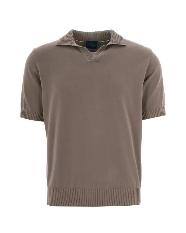 Paul & Shark Classic T-shirt For Perfect Casual Wear - Marrone