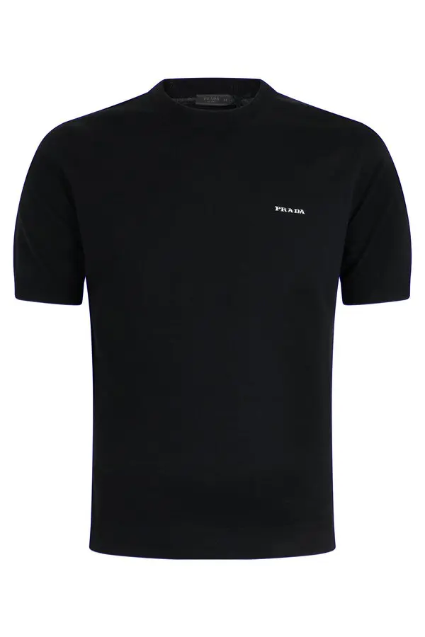 Prada Cotton Crewneck T-shirt