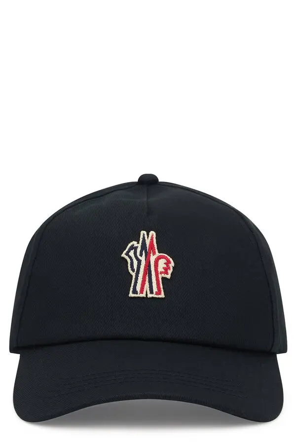 Moncler Logo Baseball Cap - Blue