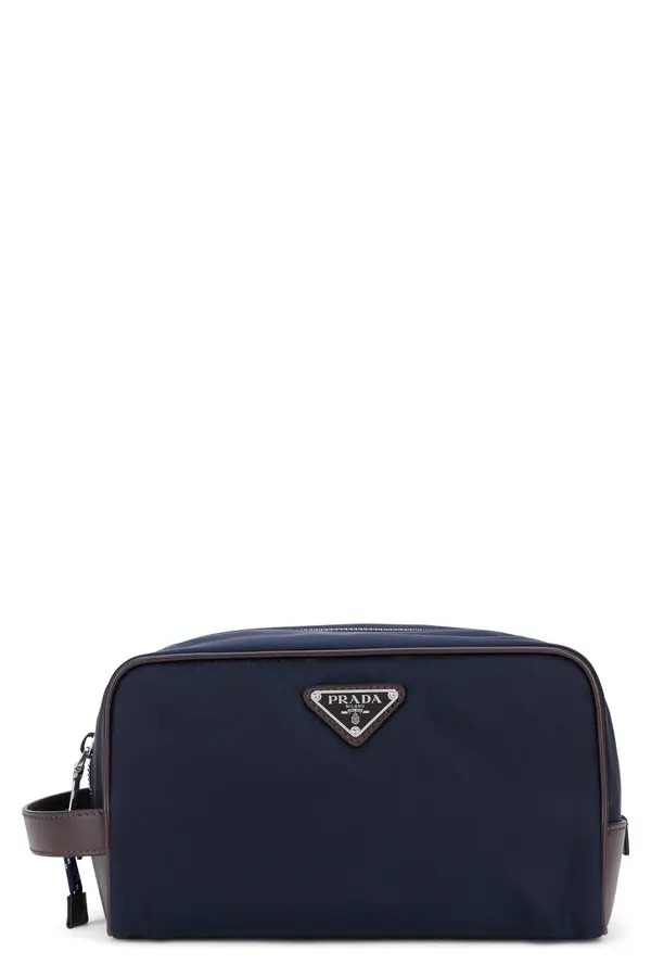 Prada Mini Elegant Utility Case - Blue