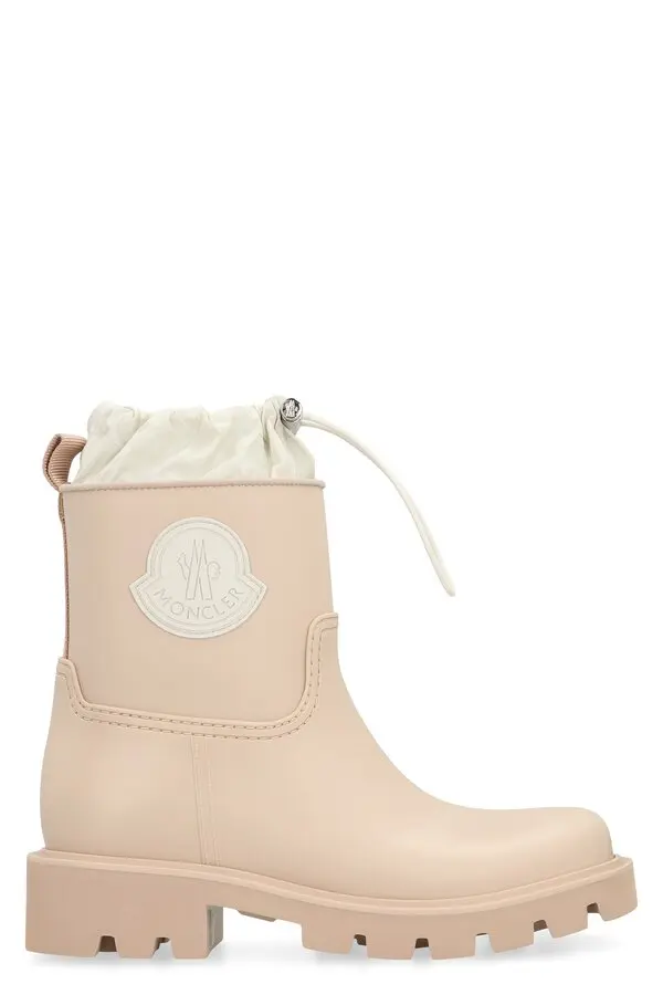 Moncler Kickstream' Rain Boots - Sand