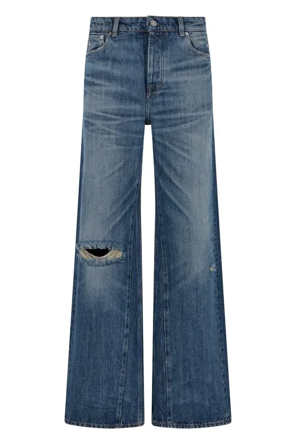 Our Legacy Vast Cut Road Worn Rope Twill - Denim