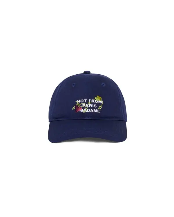 Drole De Monsieur Curved Visor Cap - Blu