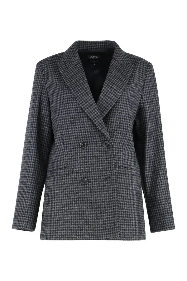 A.p.c. Lucy Double Breasted Blazer