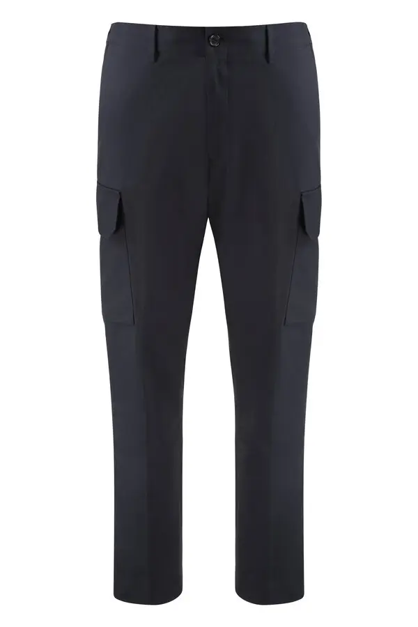 Paul Smith Cotton Cargo-trousers - Blue