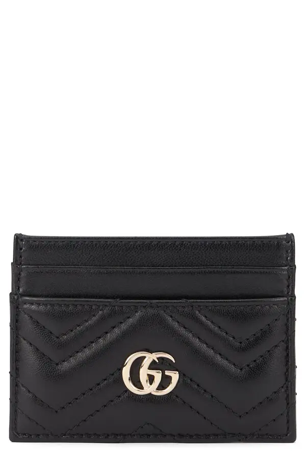 Gucci Gg Marmont Card Case Wallet