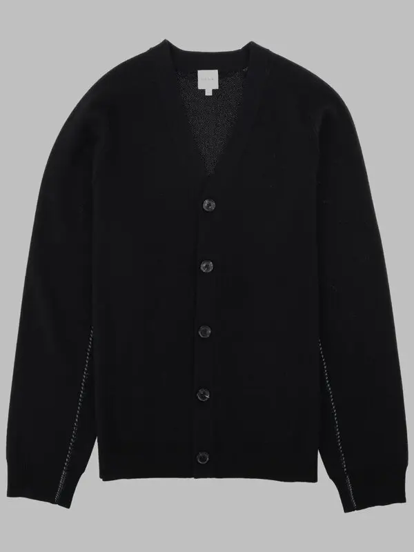 Paul Smith Wool Button-front Cardigan - Black