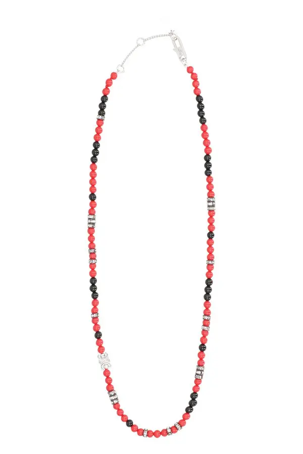 Celine San Onofre Brass Necklace With Pearls - Multicolor