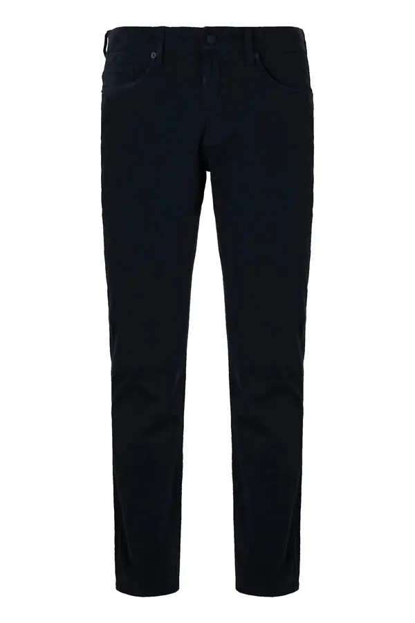 BOSS Classic Cotton Trousers - Blue