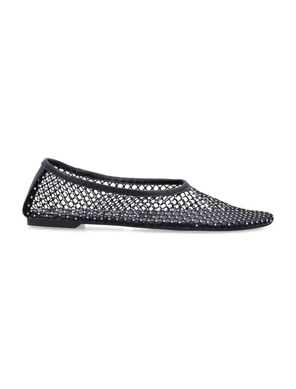 Senso Elegant Ballet Flats With Crystal Accents