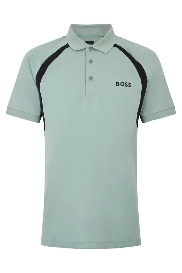 BOSS Slim Fit Polo In Lightweight Fabric