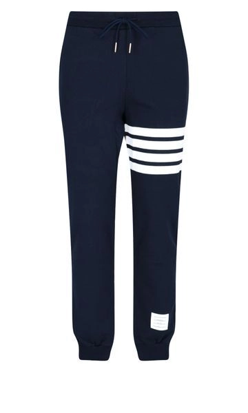 Thom Browne Classic Loopback 4-bar Sweatpants - Blue