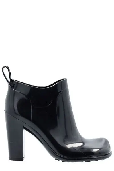 Bottega Veneta Shine Ankle Boots - Black
