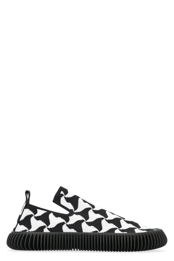 Bottega Veneta Ripple Knit Jacquard Trainers - Multicolor