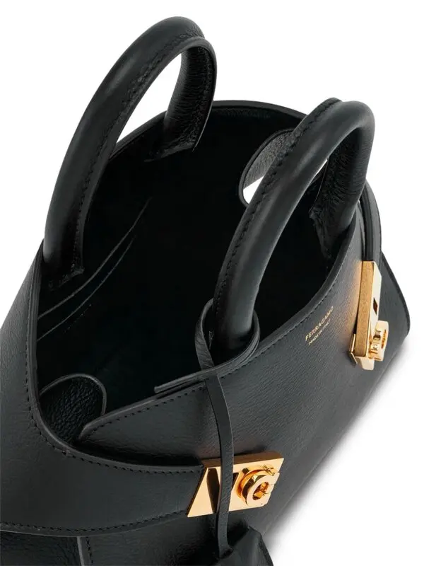 FERRAGAMO Hug Mini Leather Handbag