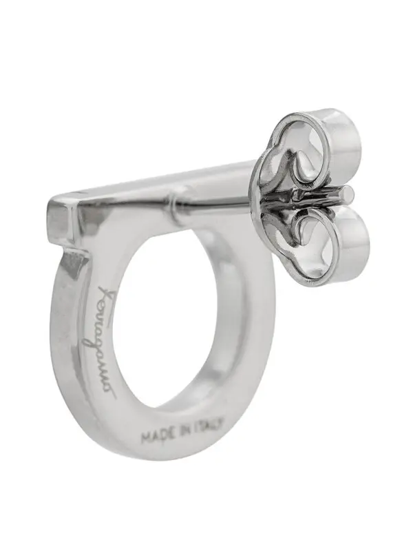 FERRAGAMO Gancini Crystal Earrings