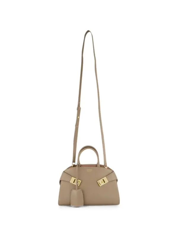 FERRAGAMO Hug Mini Leather Handbag