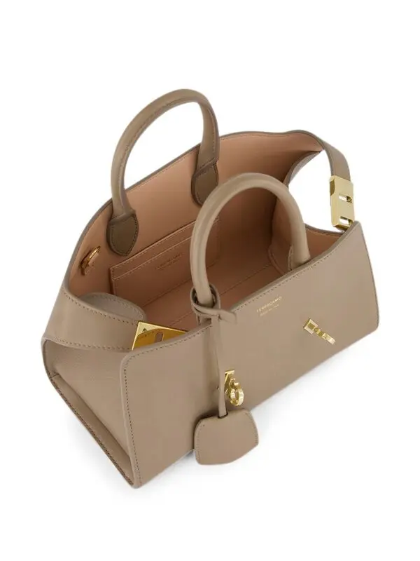 FERRAGAMO Hug Mini Leather Handbag