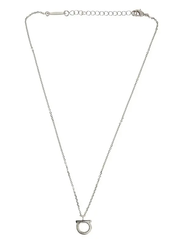 FERRAGAMO Gancini Crystal Necklace