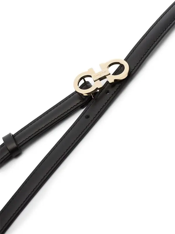 FERRAGAMO Gancini Leather Belt