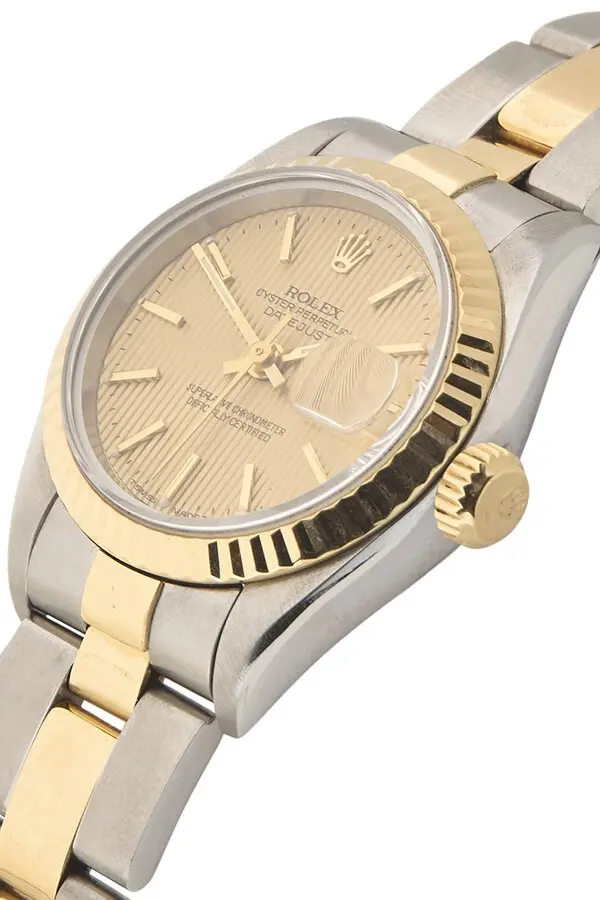 Rolex Two-tone Tapestry Dial Datejust 69173