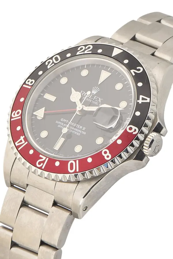 Rolex Stainless Steel Gmt-master Ii Watch