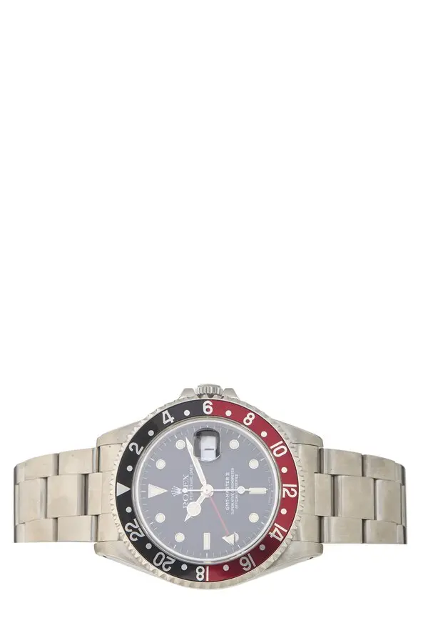 Rolex Stainless Steel Gmt-master Ii Watch