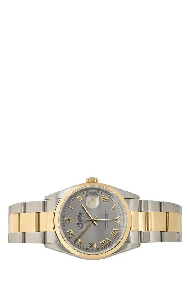 Rolex Two-tone Roman Dial Datejust 16203