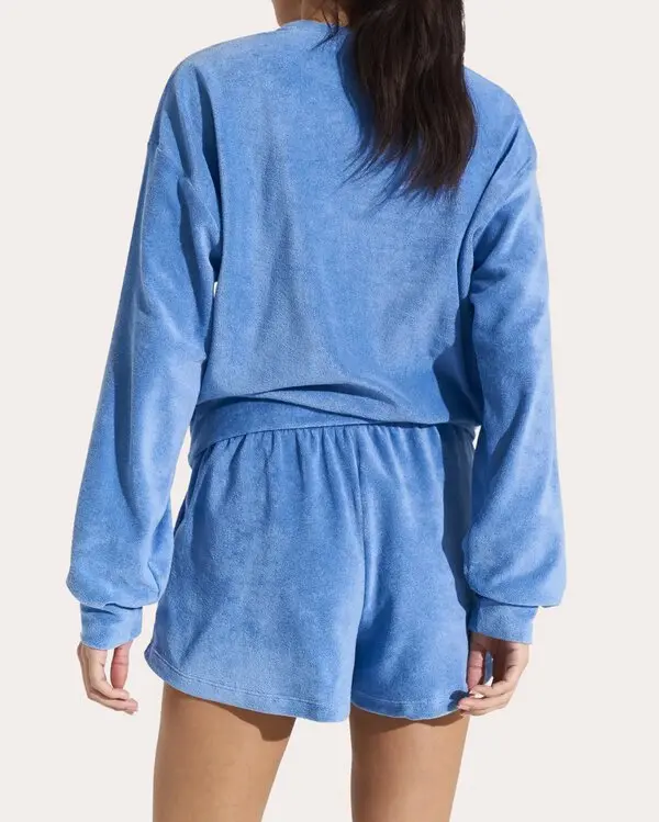 SEAQUELLE SWIM Organic Cotton Terry Shorts
