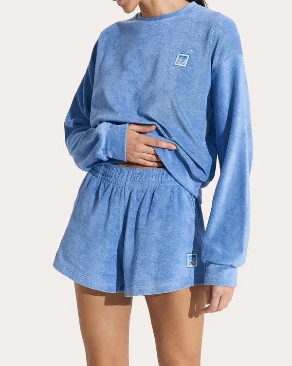 SEAQUELLE SWIM Organic Cotton Terry Shorts