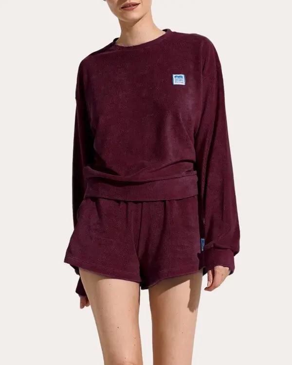 SEAQUELLE SWIM Organic Cotton Terry Shorts