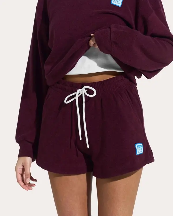 SEAQUELLE SWIM Organic Cotton Terry Shorts