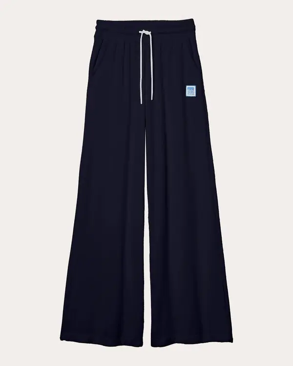 SEAQUELLE SWIM Organic Cotton Terry Sweatpants - Blue