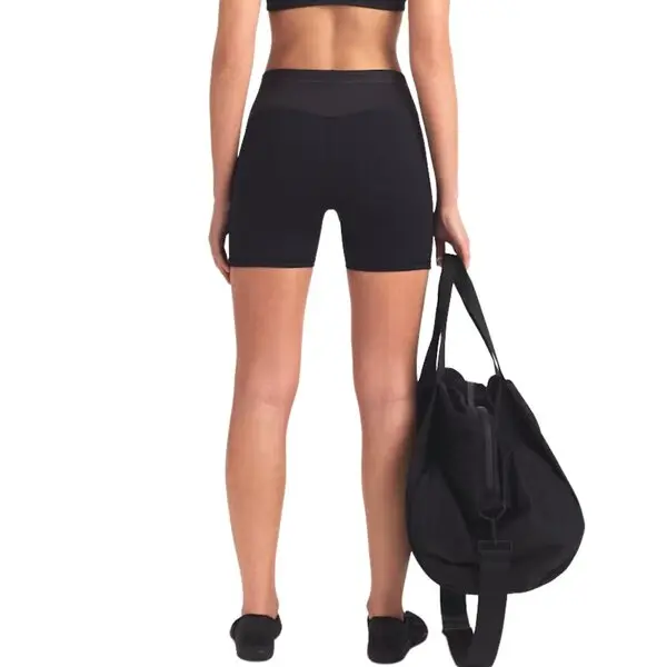 Nike X Skims Matte Shine Mix 5 Shorts 'obsidan Igneous