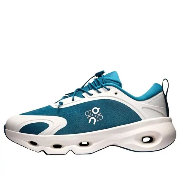 On X Loewe Cloudsolo Sneakers - Teal/eggshell
