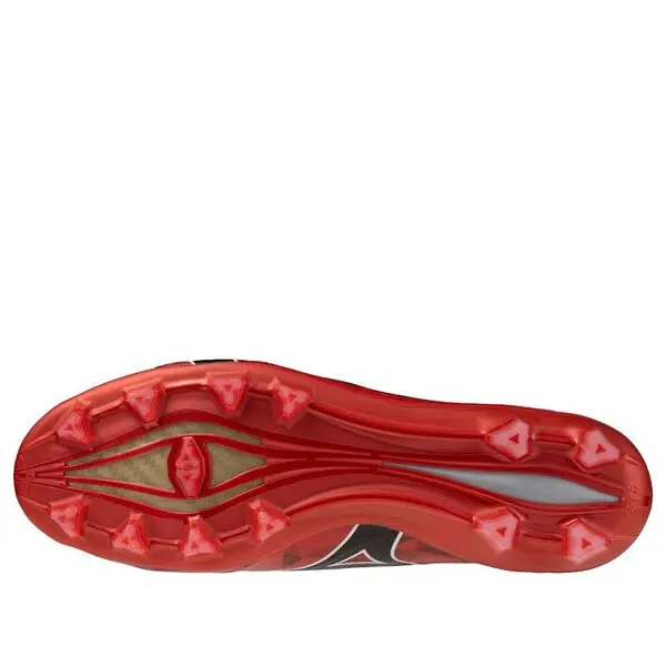 Mizuno Alpha Ii Japan Athletic Footwear - Ruby Red/black