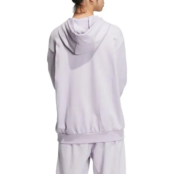 Adidas Drawstring Hoodie - Purple