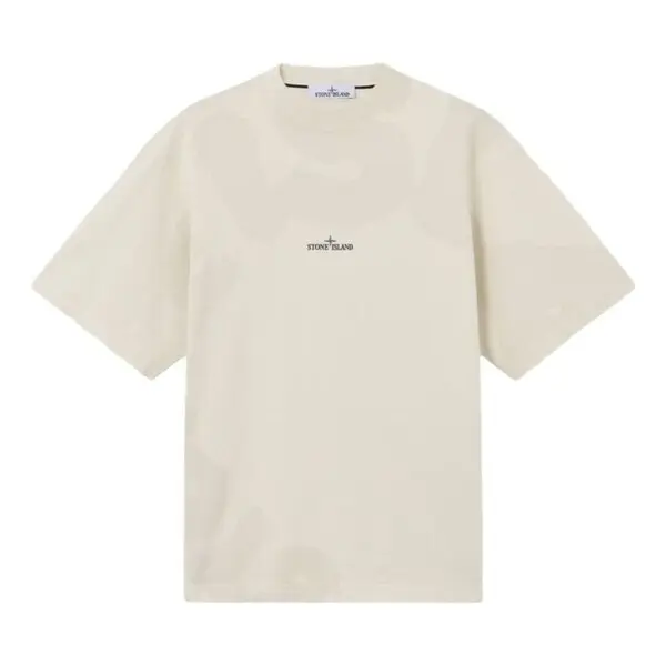 Stone Island 2100002 Whirlwind Type T-shirt - Ivory