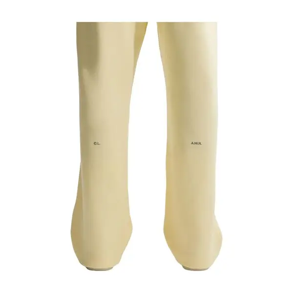 Nike X Nocta Fleece Cs Open-hem Tracksuit Pants 'alabaster Stealth - Alabaster/stealth