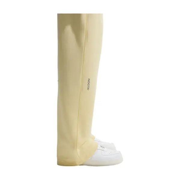 Nike X Nocta Fleece Cs Open-hem Tracksuit Pants 'alabaster Stealth - Alabaster/stealth