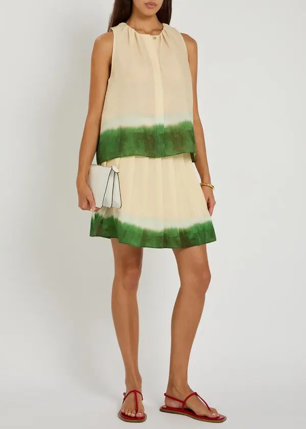 Vince Dip-dye Woven Top