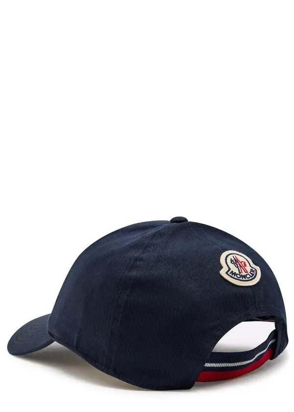 Moncler Logo-appliquéd Twill Cap